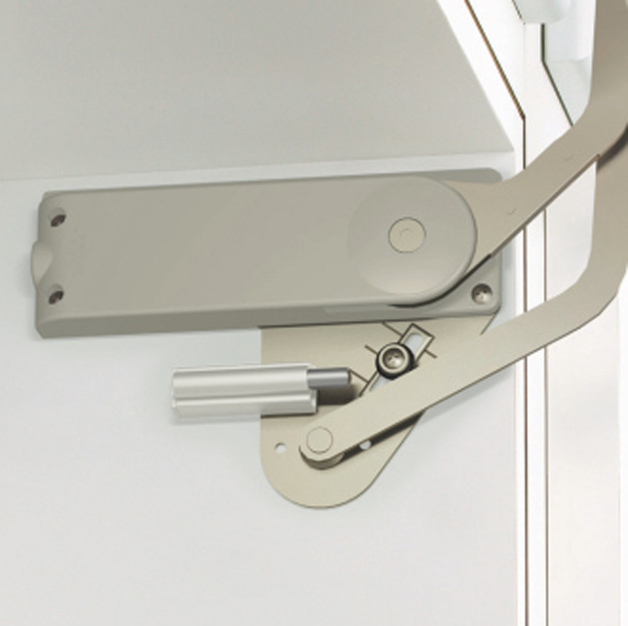 Sugatsune parallel lift door mechanism - heavy door - Paul Rocheleau Inc.