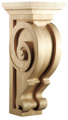 NSC3 Maple corbel - Paul Rocheleau Inc.
