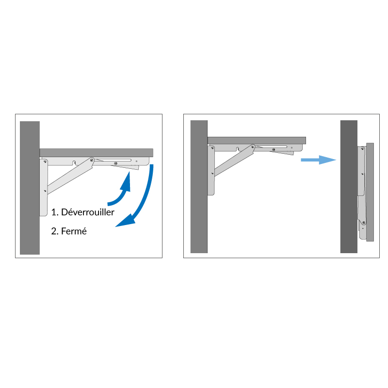 Équerre 30x30mm acier inoxydable - Paul Rocheleau Inc.