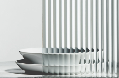 Echantillon de verre flutex clair - Paul Rocheleau Inc.